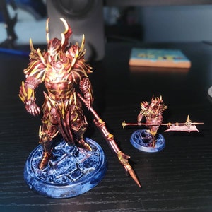 Orc Orog / Half-orc Fighter Barbarian DND Resin 28mm Scale Dungeons ...