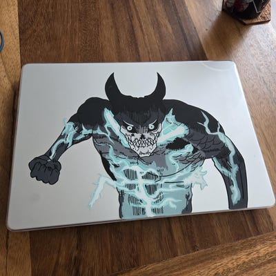 Custom Painted Anime Laptop Cover for MacBook - Etsy