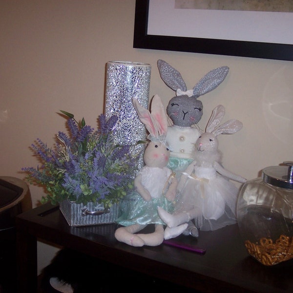 Religious Cross Floral Centerpiece Arrangement for Table, Spiritual ...