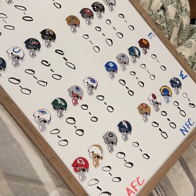 NCAA BIG 12 Football Helmets 18 Magnets - Etsy