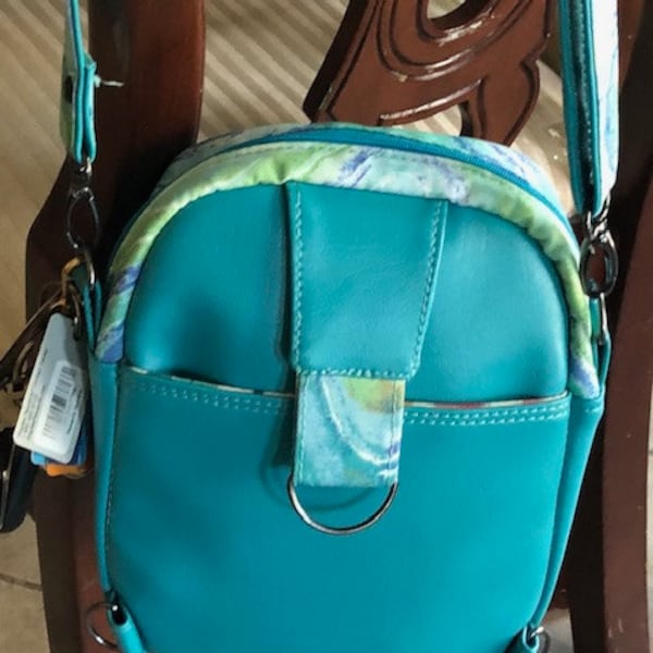 Pebble Sling Bag SEWING PATTERN: Convertible Backpack With Video ...