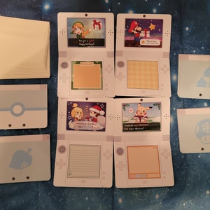 Nintendo Christmas Card Cute Christmas Card, Geek Greeting Card, Gamer ...