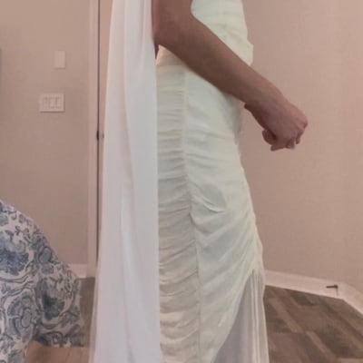 Custom Blush Pink Color Wedding Cape Veil, Custom Color Bridal Cloak ...