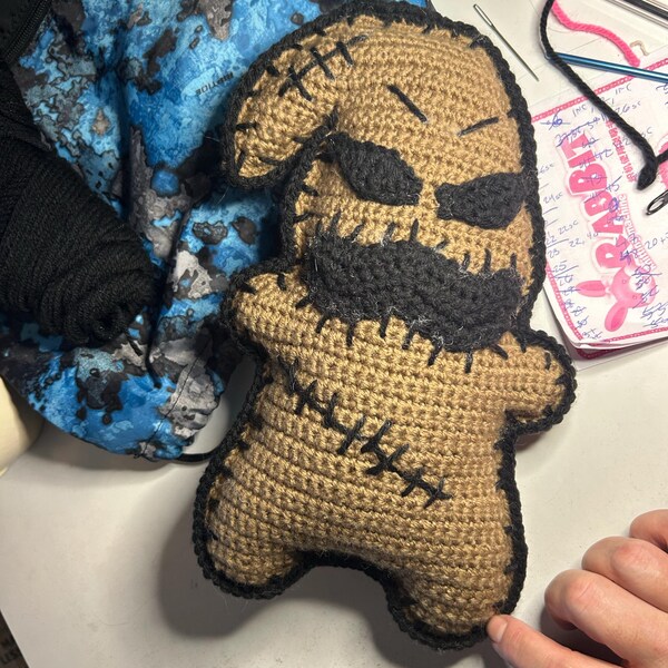 Gothic Style Crochet Spooky Zero Dayofthedead - Etsy