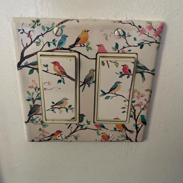 Pac-man Inspired Switch Plate Cover Home Decor Switch Plate Electric ...