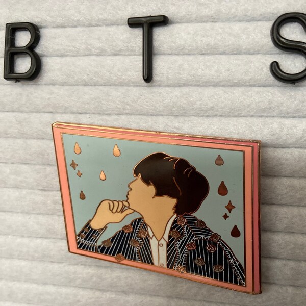 Jungkook Euphoria Enamel Pin - Etsy