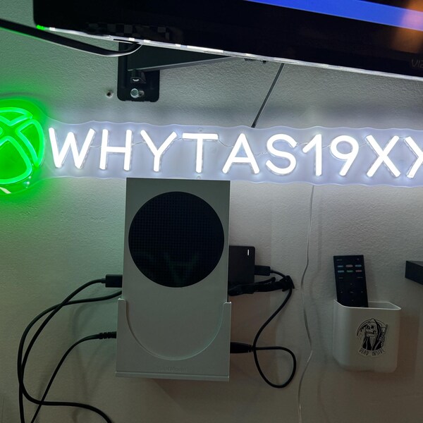 Custom Gamer Neon Sign , Gamer Tag Sign, Game Room Decor, Gaming Wall ...