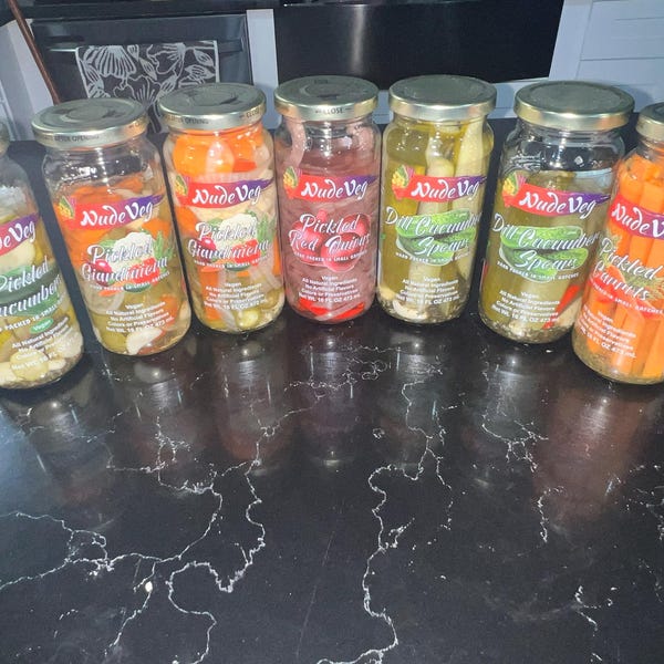 Gourmet Pickle Flight, Choose From 14 Flavors, Personalized Gift ...