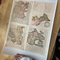 Outline of the Post-war New World Map by Maurice Gomberg 1942 - Etsy