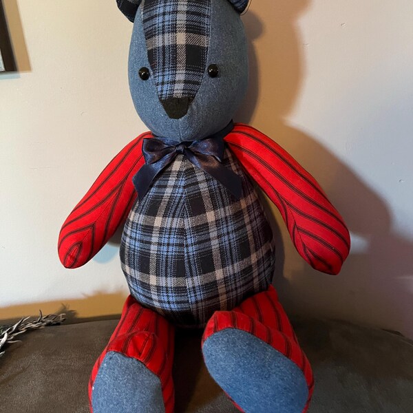 Memory Bunny Bear Elephant Sewing Pattern Simple Pattern PDF Teddy Bear ...