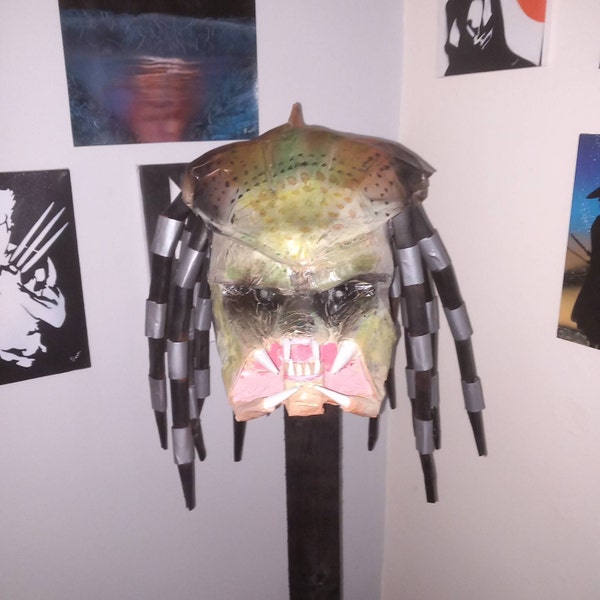 Predator Helmet Out of Cardboard TEMPLATES - Etsy