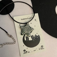 Spiral Star Clay Charm Necklaces, Earrings, Keyrings, Phone Charms and ...