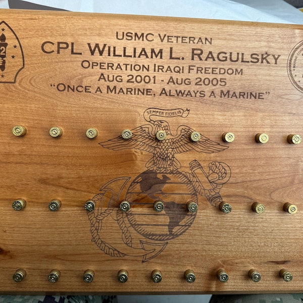 Personalized Ka Bar Knife Display - Etsy