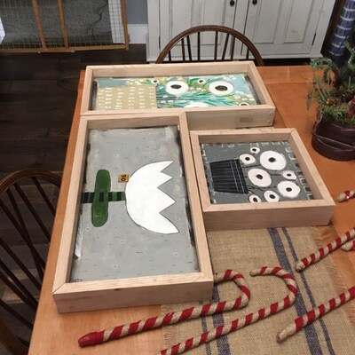 Ms. Velma Original Folk Art Wall Hanging - Etsy