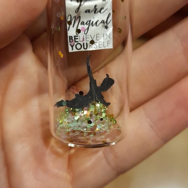 Peter Pan Gift. Tinkerbell Gift. Never Grow Up. Message Bottle ...