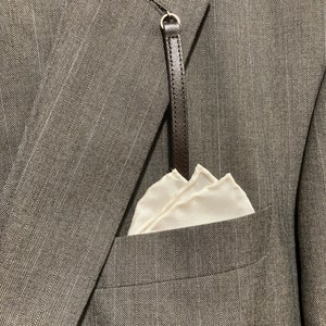 Leather Strap Retaining Ring Loop Hoop Keeper Black Brown - Etsy