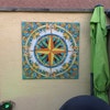 Tile Compass Rose, Art for Your Floor and Wall, Compass Decor, Compass ...