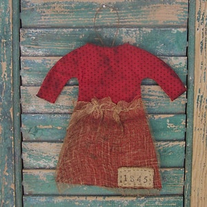 DIGITAL FILE Primitive Santa Stump Doll Printable Sewing Pattern ...