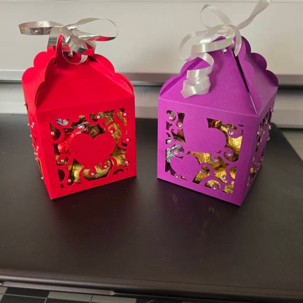 SVG Paper Lantern Cricut Cut File Decor Gifts Romantic Love Hearts ...