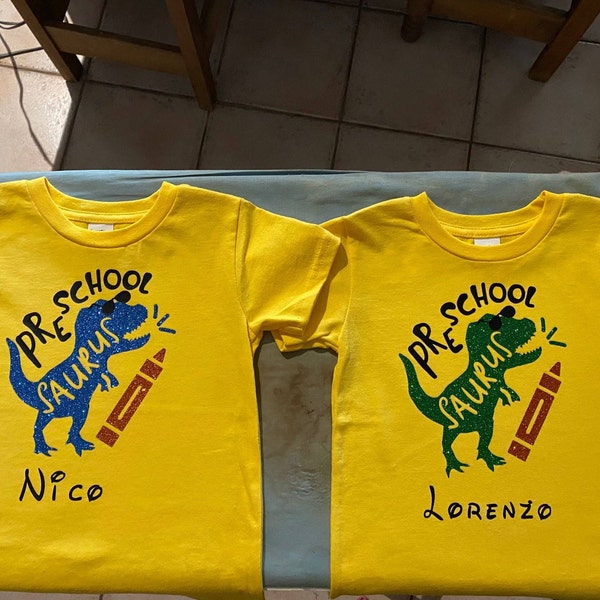 Preschool Saurus Svg, Png, Jpg, Dxf, Dinosaur Svg, Back to School Svg ...