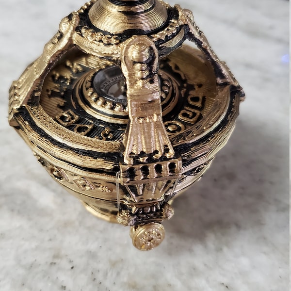 3D Printed Liahona Playset With Compass & Trinkets - LDS Gift - Etsy