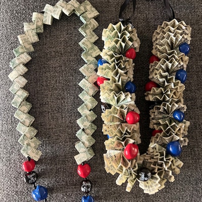 Hawaiian Koa Seed Lei Necklace Ipil Ipil Seed Lei BROWN Kukui Lei ...