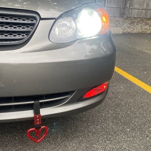 Broken Heart Tsurikawa JDM Pull Handle Tow Hook Decoration for Drift ...