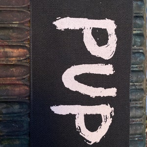 PUP Band DIY Punk Patch Canvas Patch - Etsy