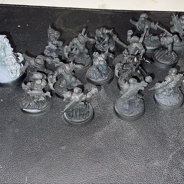 11pc Village Guards for Dnd Dungeons and Dragons TTRPG Wargaming ...