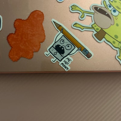Doodlebob Sticker Spongebob Cute Stickers Pop Culture Bikini Bottom ...