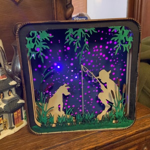 DXF, SVG File for Laser Christmas Nativity Scene Set With Led Lights ...