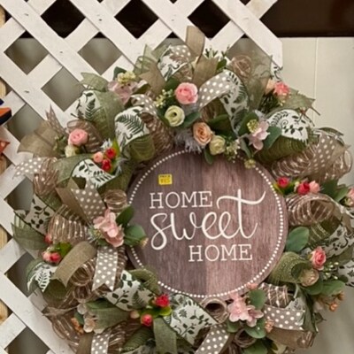 Welcome to Our Home Sign Metal, 12 Inch Sign Metal, Farmhouse Decor ...