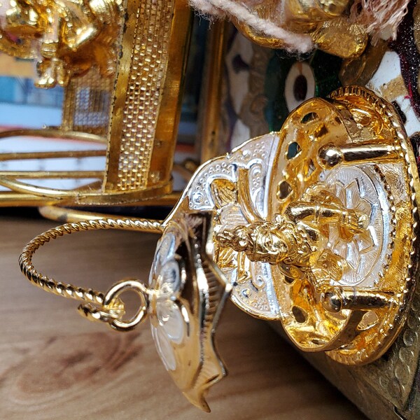 925 Silver Gomatha/ Cow & Calf Silver Gift Items Silver Pooja Items for ...