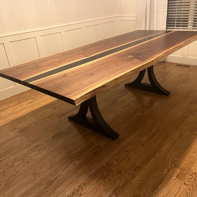 Dining Table Legs With Unique Tree Design. Premium Quality Made With ...