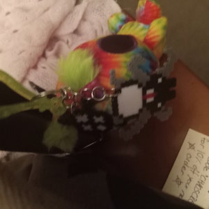 Kinger Perler Keychain, the Amazing Digital Circus Kandi Accessory - Etsy