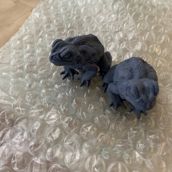 Giant Toad 3D Printed Resin Miniature | Tabletop Role Playing ...