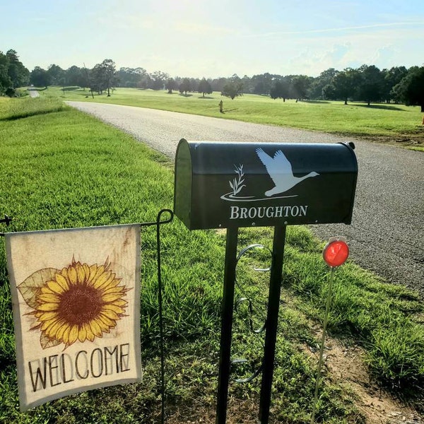 Mailbox Decals, Mailbox Stickers, Duck Mailbox Decal, Geese Mailbox ...