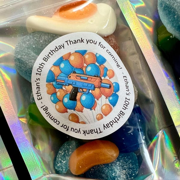 Large Retro Sweets Gift Box With 65 Sweets | Personalised Hamper Filled ...