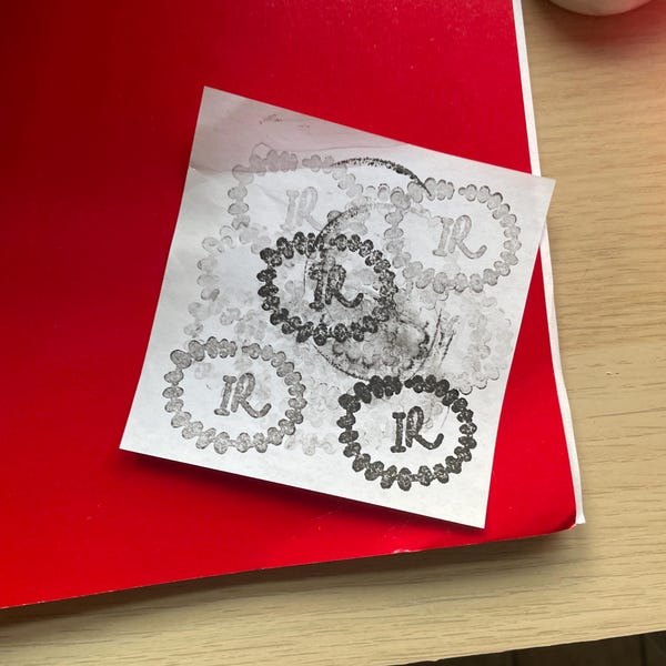 CUSTOM LOGO STAMPS, Any Size Can Be Customized, Used for Book Stamp ...