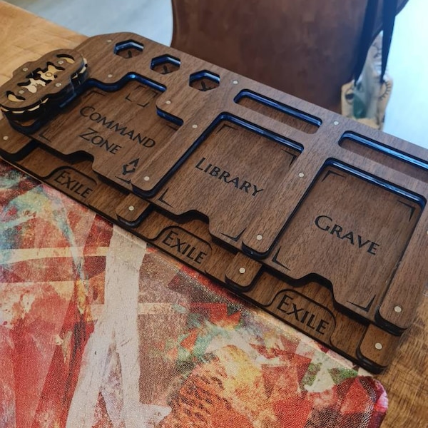 MTG EDH Commander Deck Holder - Magic the Gathering Custom Gift - Card ...