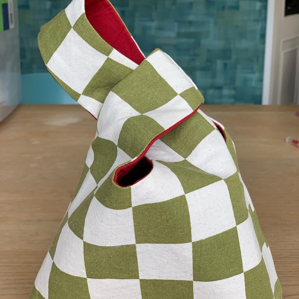 Japanese Knot Bag Sewing Pattern | Reversible Large Knot Bag | Unique ...