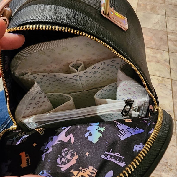 Mini Backpack Organizer Transferable Insert Caddy for Loungefly ...
