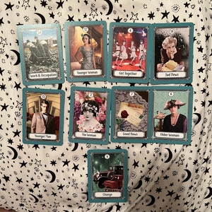 Victorian Steampunk Lenormand Fortune Telling Oracle 36 Cards by Lynn ...