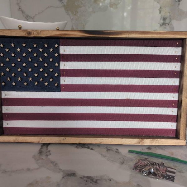 Thin Red Line Fire Hose Flag - Etsy