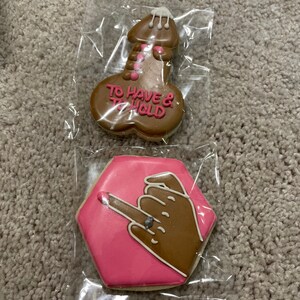 Personalized Penis Cookies Bachelorette Bride-to-be Bridal - Etsy