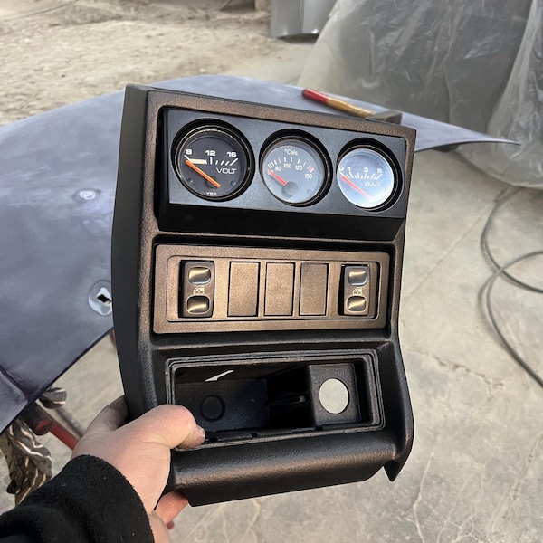 VW Volkswagen Golf 2 MK2 GTI Center Console Gauge Pod Switch Panel ...