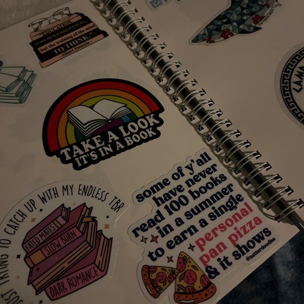 Unused Sticker Club Reusable Sticker Book for Sticker Collector, 6x8 ...