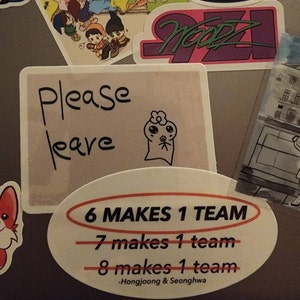 BTS Name Stickers With Special Intros - Etsy