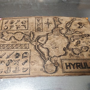 Zelda Map, Hyrule Map, Termina Map, Legend of Zelda, Ocarina of Time ...