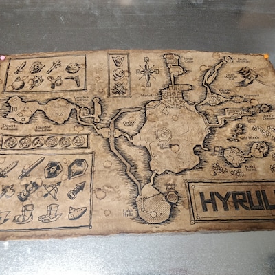 Zelda Map, Hyrule Map, Termina Map, Legend of Zelda, Ocarina of Time ...